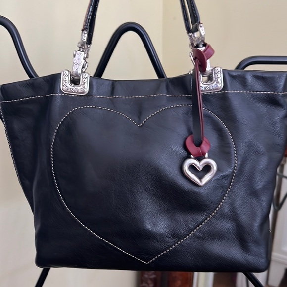 Brighton | Bags | Brighton Black Heart Purse | Poshmark